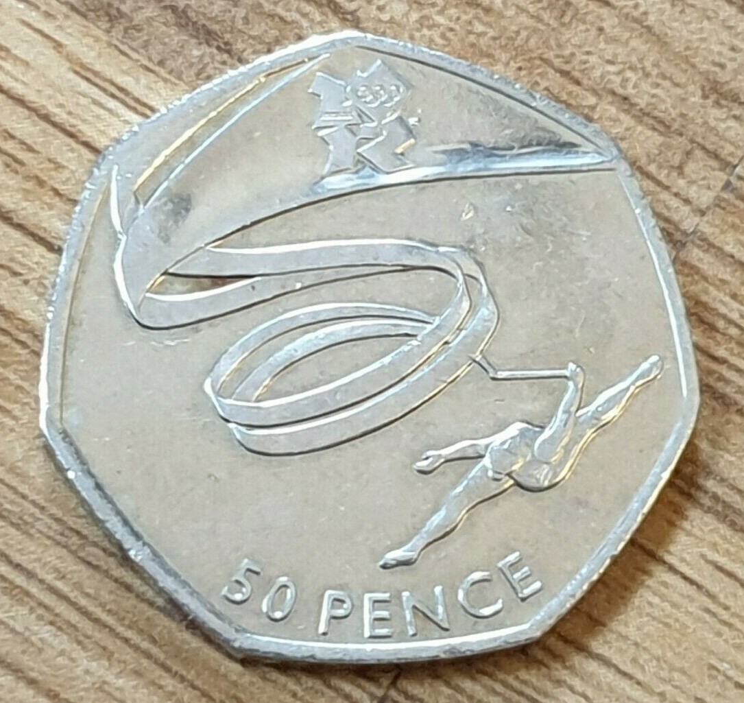 Olympics 2011 50p coins - Rare and Collectable | eBay