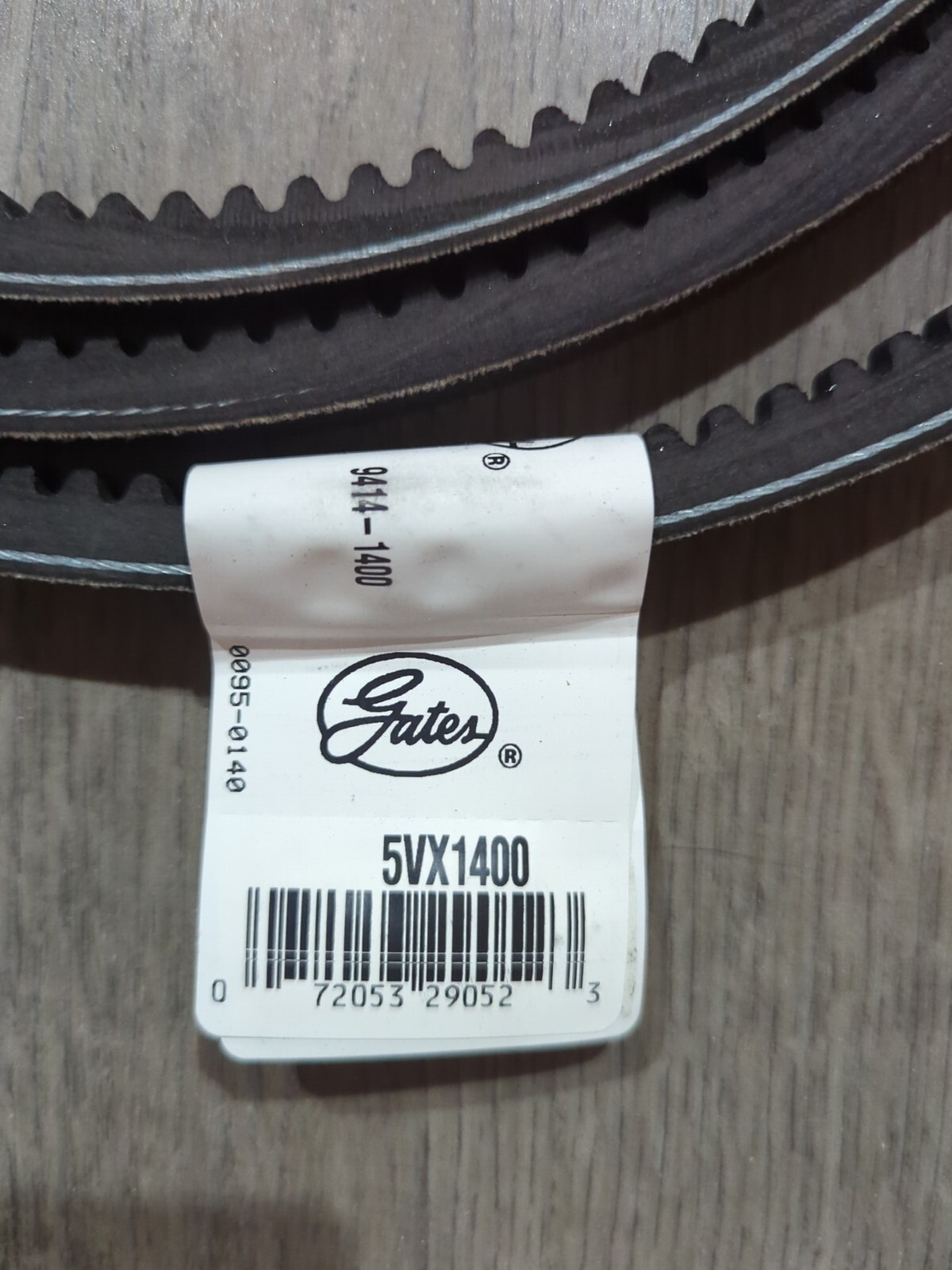 (2) Gates 9414-1400 5VX1400 Super HC Powerband Cogged V-Belt, New | eBay