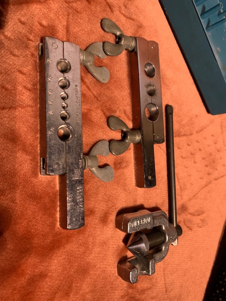 Vintage Imperial Tubing Tool Kit 375-FS Wide-Range Flaring Tool Slip-On ...
