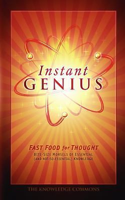 Instant Genius: Fast Food for Thought by Bathroom Readers' Institute ...