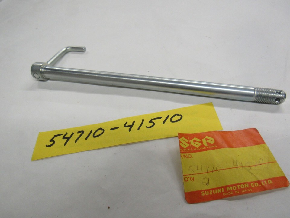 SUZUKI PE175 PE250 nos front axle 1978-1979 | eBay
