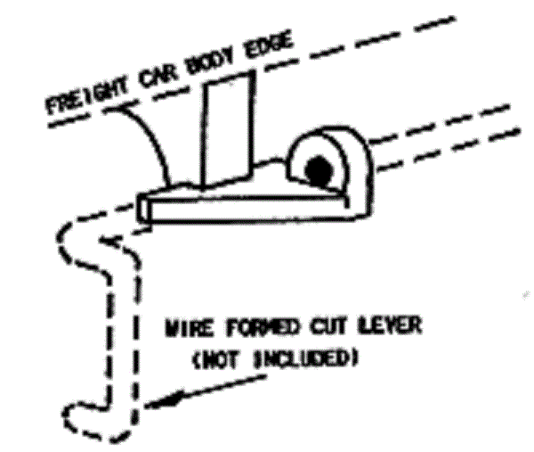 Custom Finishing # 326 Modern Freight Car Cut Lever Brackets HO MIB | eBay