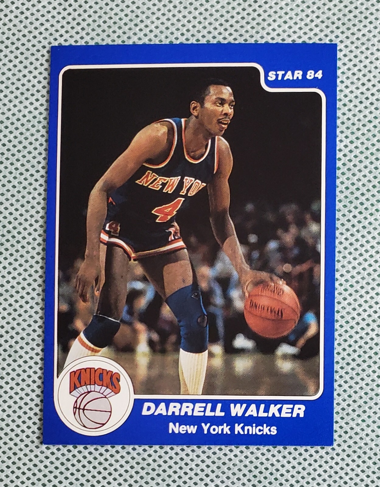 Darrell Walker 1983-84 Star #70 New York Knicks Rookie RC NM-MT Set ...