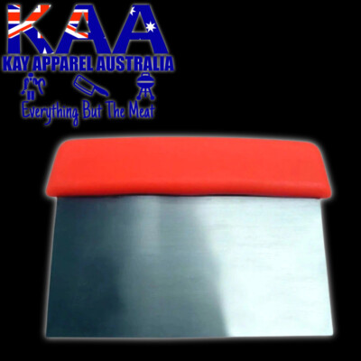 Butchers Bench Block Cutting Board Dough Scraper Orange | eBay