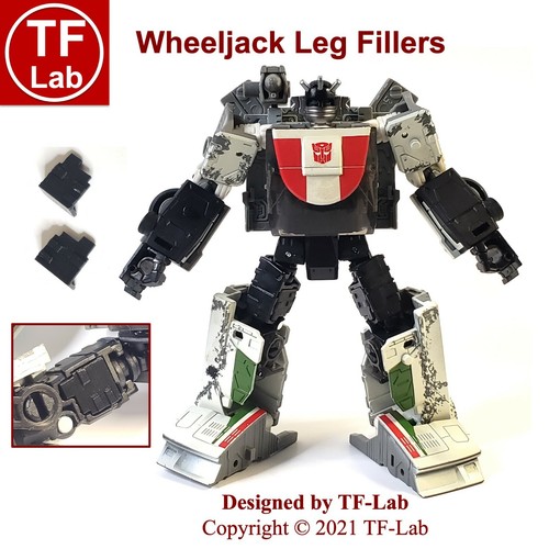 Leg Fillers/Fillet Upgrade Kit of Transformers Wheeljack Kingdom ...