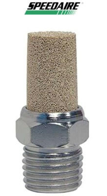 FACTORY NEW! SpeedAire 6F601 1" NPT Pneumatic Exhaust Muffler 1-3/8 ...