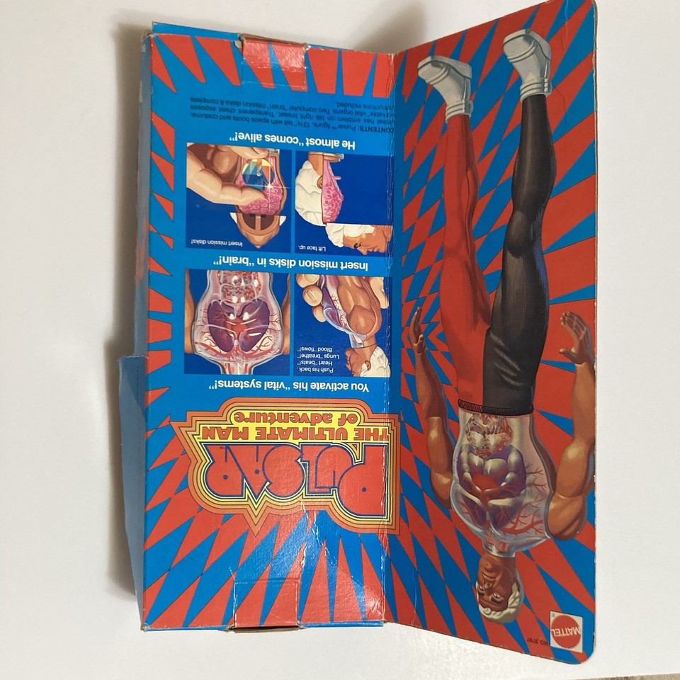 Mattel Pulsar The Ultimate Man of Adventure Figure Six Million Dollar ...