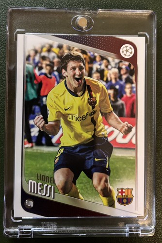 Topps UCC 25-26 Lionel Messi FC Barcelona Super Short Print Variation ...