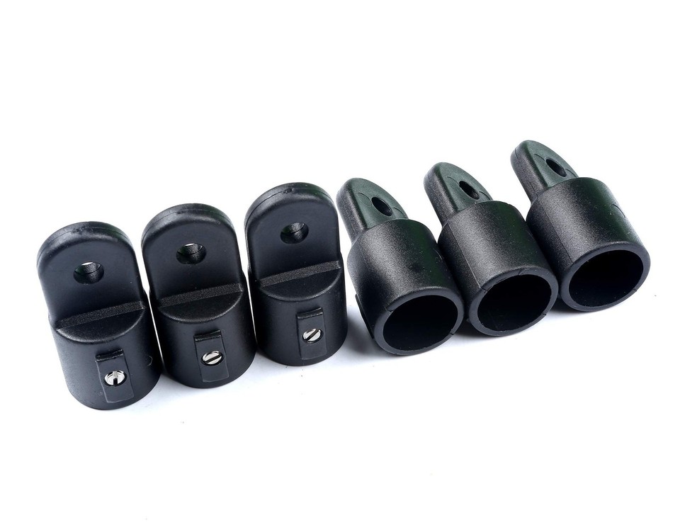 Thorn Boat Bimini Fittings Top Cover Cap Eye End Nylon Black Pack of 6 ...