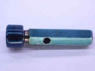 1 3/8 12 NF THREAD PLUG GAGE 1.375 1.3750 GO ONLY P.D. = 1.3209 UNF 2B ...