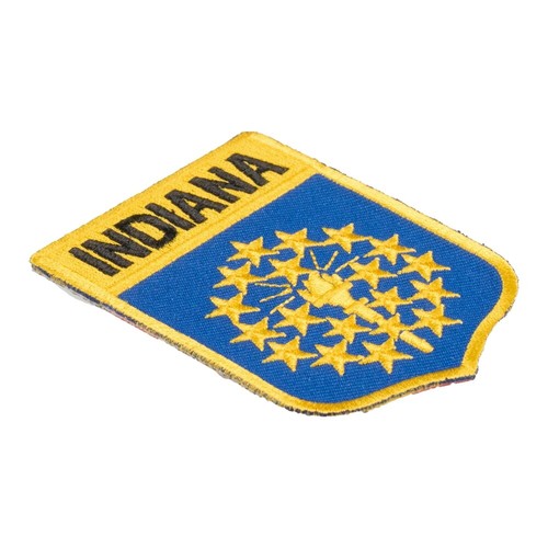 Indiana State Flag Shield Patch, United States of America Patches | eBay