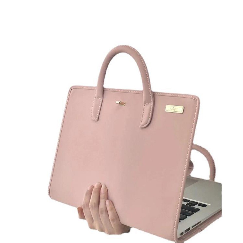 Pink Laptop Bag PU Protective Case for for Macbook,Lenovo,Xiaomi,Huawei ...