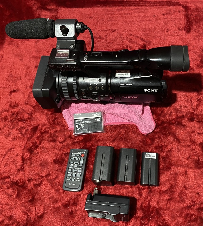 Sony HVR-Z1U Digital HDV 1080i High Definition Handycam Camcorder Works ...