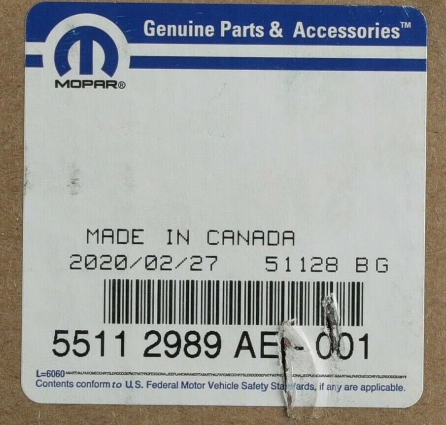 19-22 RAM 1500 TAILLIGHT LAMP LEFT DRIVER SIDE OEM MOPAR OEM NEW ...