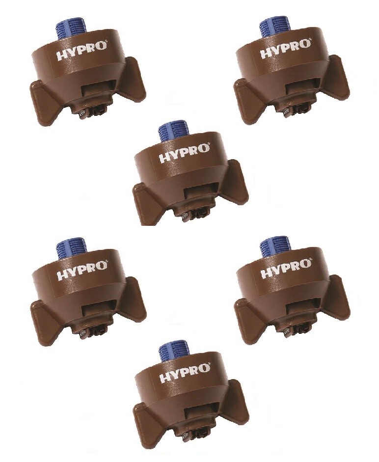 6 of Hypro Ultra-Lo Drift Brown Polymer Spray Tips 120° Rated @ 0.50 ...