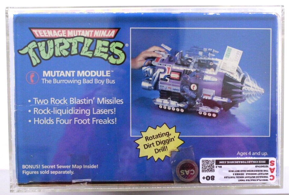 Teenage Mutant Ninja Turtles Mutant Module 1990 Action Figure TMNT CAS ...