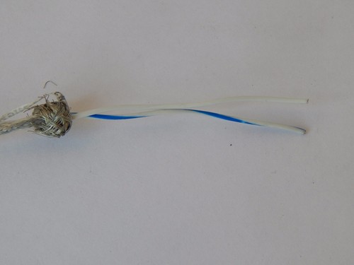 1 Metre Shielded Aircraft Electrical Cable, 22 AWG, M27500-22TG2T15 ...