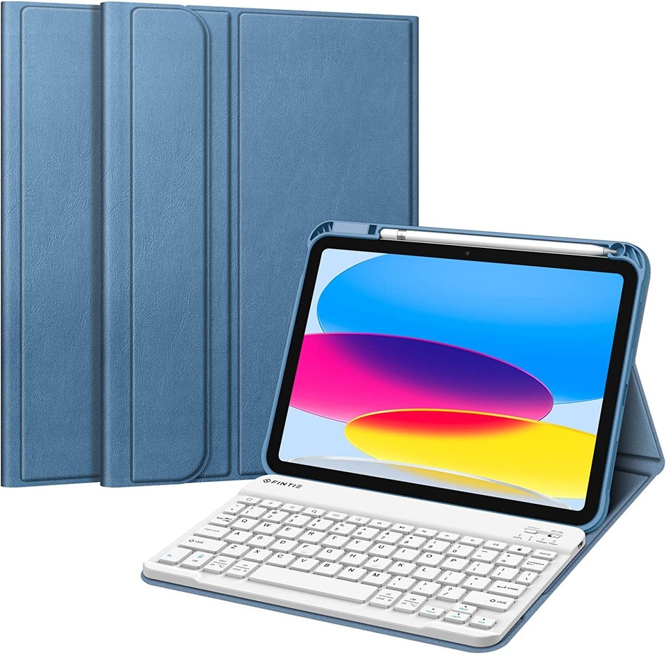 Bluetooth Keyboard Case For iPad (A16) 11th 11 Inch (2025) Soft TPU ...
