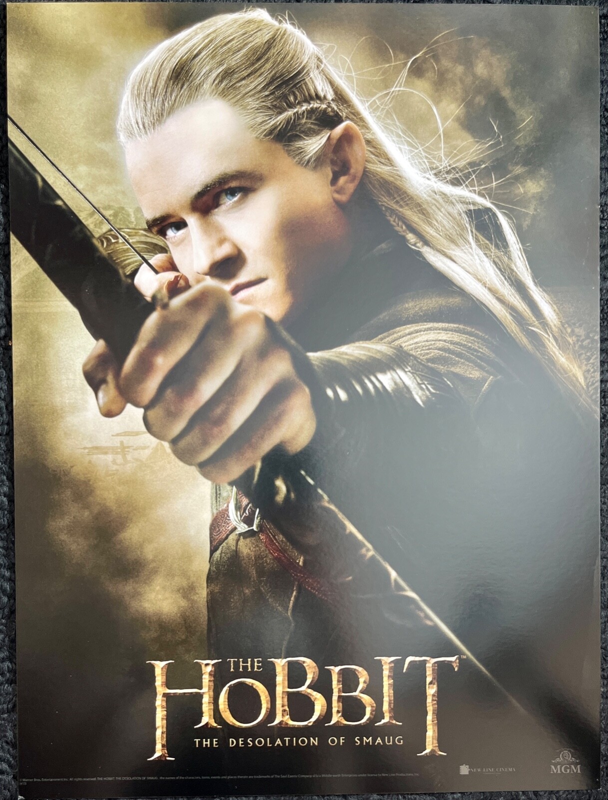 The Hobbit The Desolation Of Smaug Legolas Poster