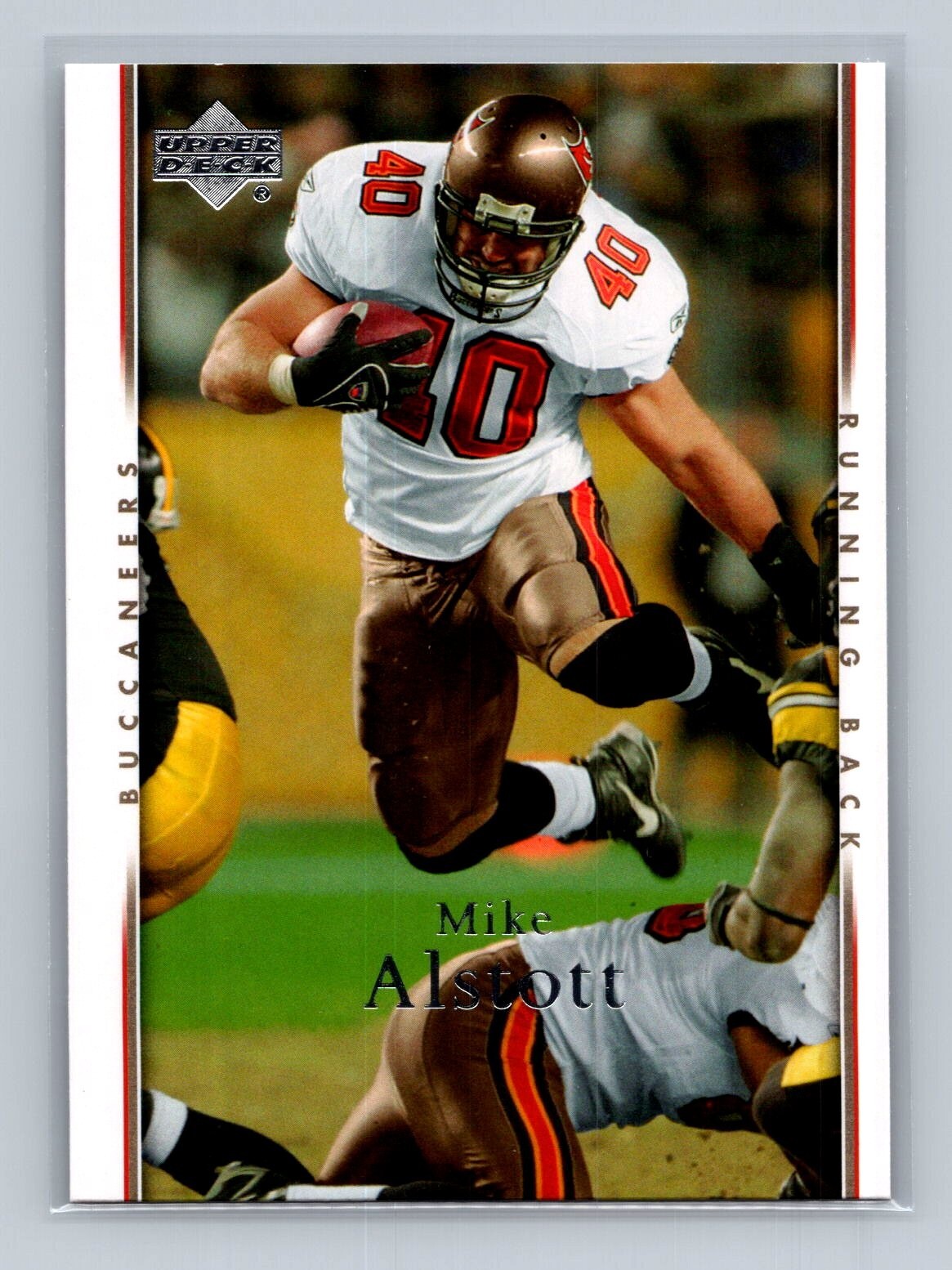 2007 Upper Deck #182 Mike Alstott Tampa Bay Buccaneers Football Card | eBay
