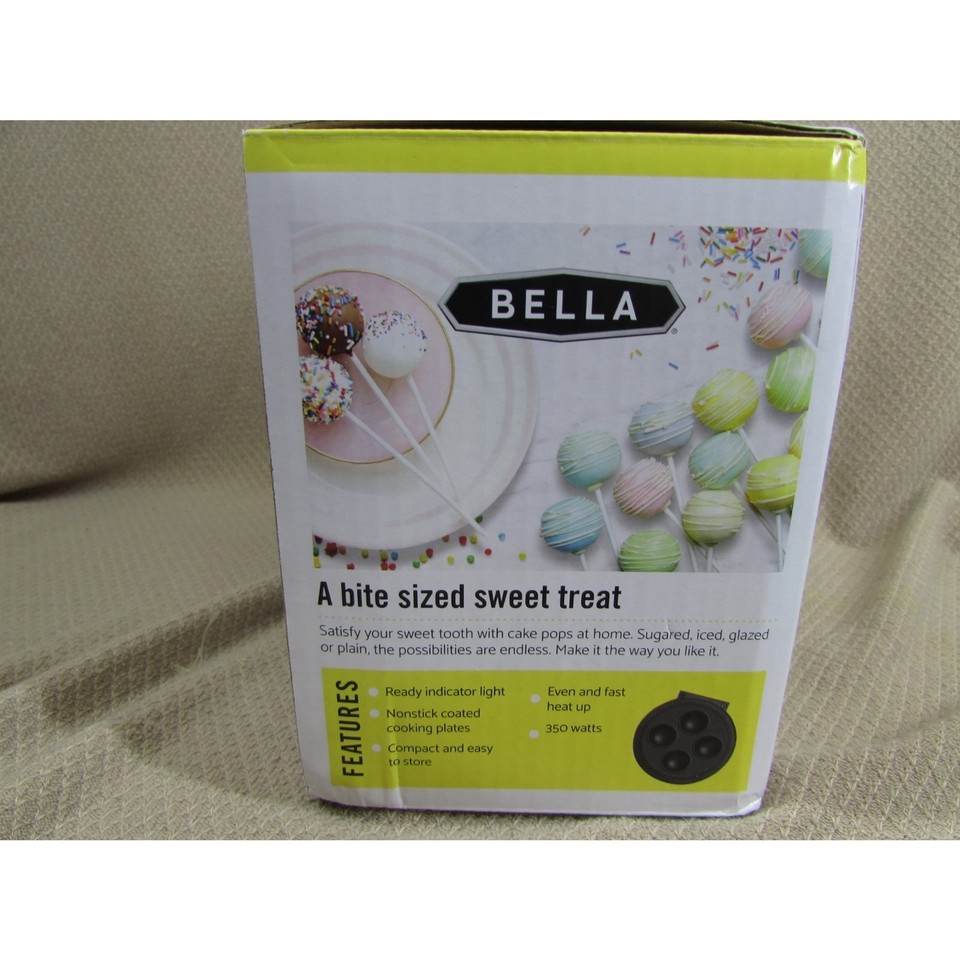 Bella Mini Cake Pop Maker Pink new, Makes 4 at a time | eBay