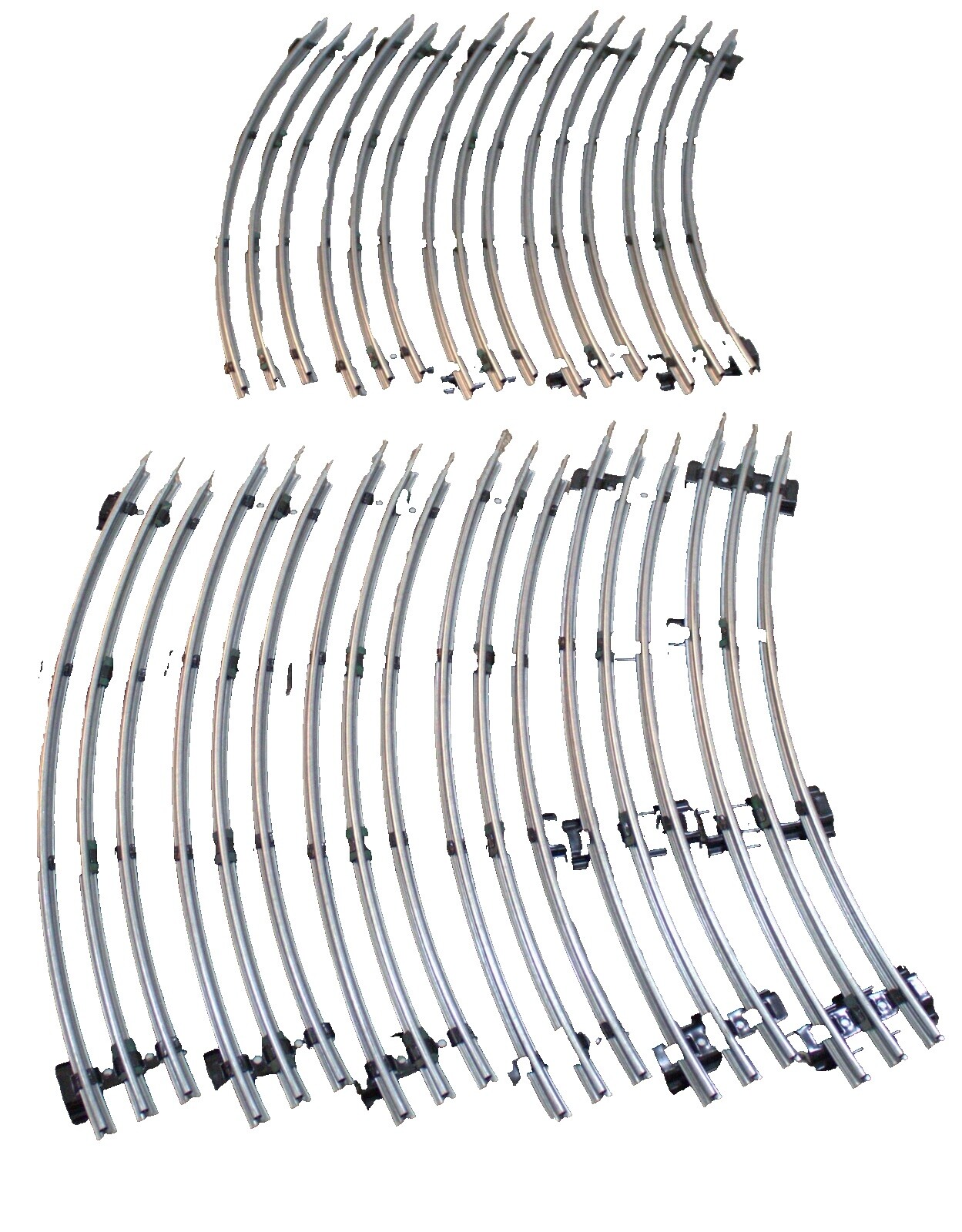 O Gauge Curve Track LIONEL 6-12041 O-72 Curve Track - Model Train Track ...