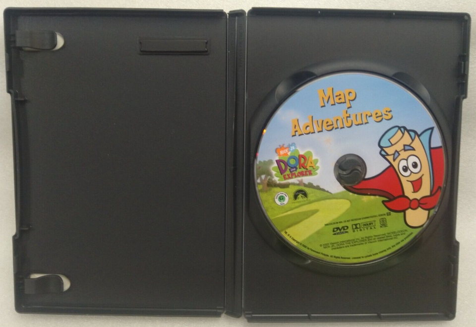 DVD Dora the Explorer: Map Adventures (DVD, 2003, Nick Jr) 97368753143 ...