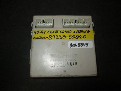 90 91 92 93 94 LEXUS LS400 STEERING CONTROL #89230-50020 (box-8045) | eBay