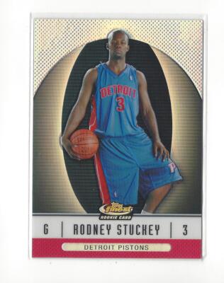 2006-07 Finest Refractor #115 Rodney Stuckey RC Rookie Pistons /399 | eBay