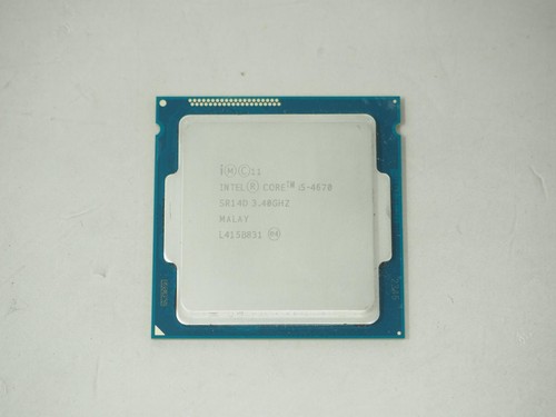 INTEL CORE I5-4670 SR14D 3.40GHz FCLGA1150 CPU Processor | eBay