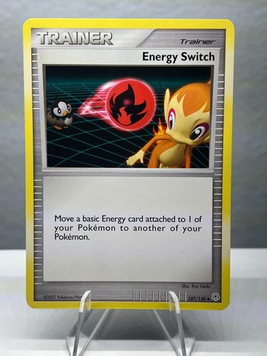 Energy Switch 107/130 Pokemon Card Reverse Holo Diamond & Pearl NM | eBay