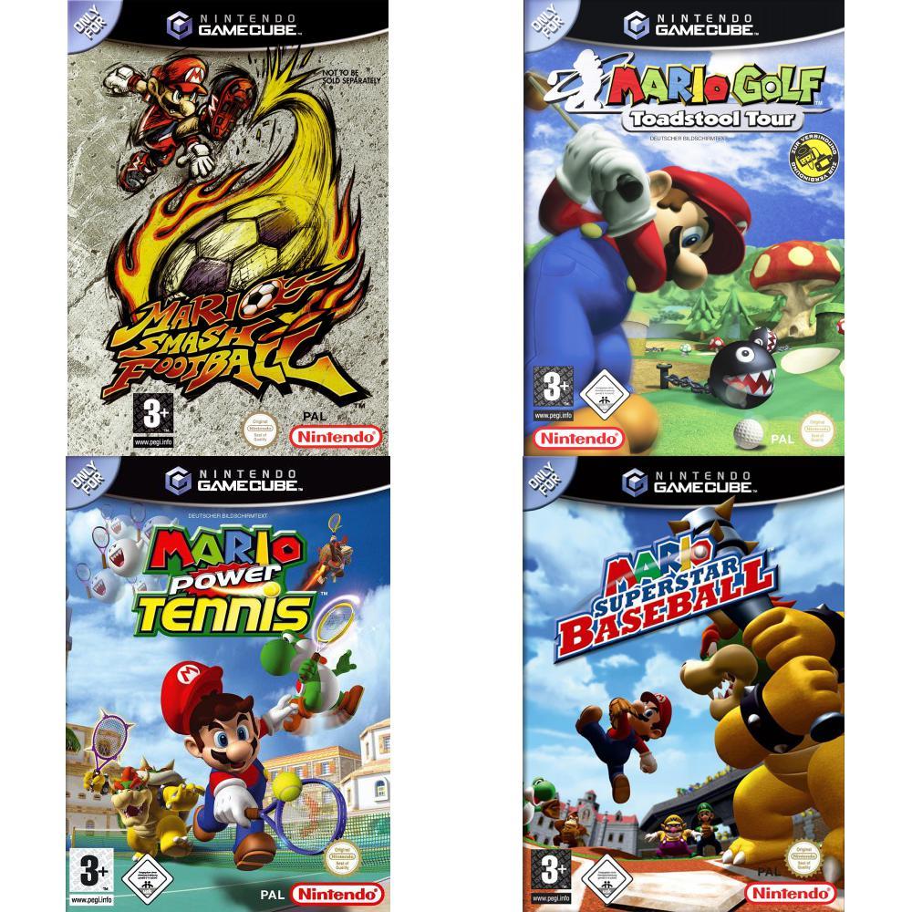 Nintendo Gamecube Mario Games
