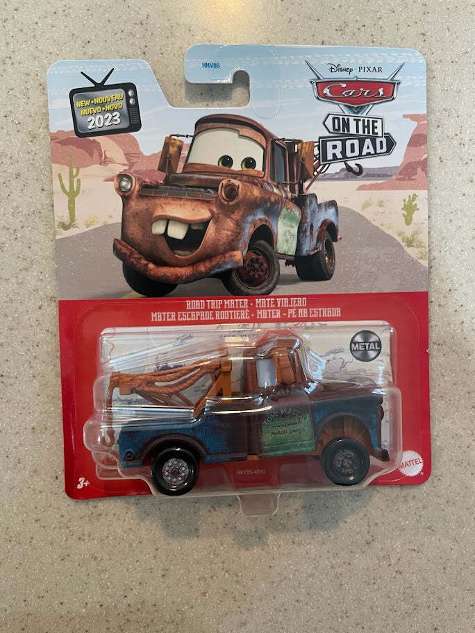 Disney Cars DXV29 CD- 2023 ON THE ROAD ROAD TRIP MATER | eBay