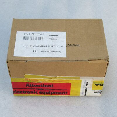 1PC NEW TURCK ultrasonic sensor RUC600-M3065-2AP8X-H1151 1 year ...