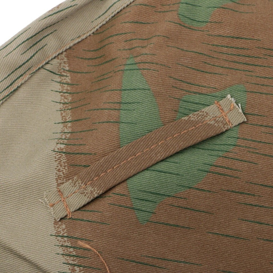 WW2 GERMAN M34 M42 HELMET SPLINTER PATTERN CAMOUFLAGE CANVAS FIELD ...