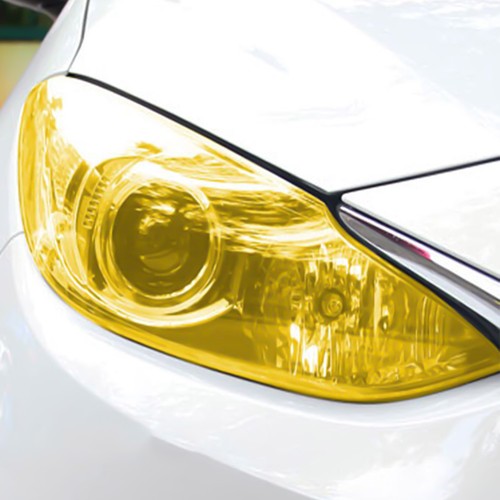 Premium Glossy Taillight Headlight Fog Light Vinyl Sticker Tint Film ...