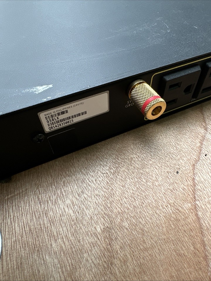 APC G5 Digital Rack Power Filter 8 Input G5BLK 15 Amp G Type 120V | eBay