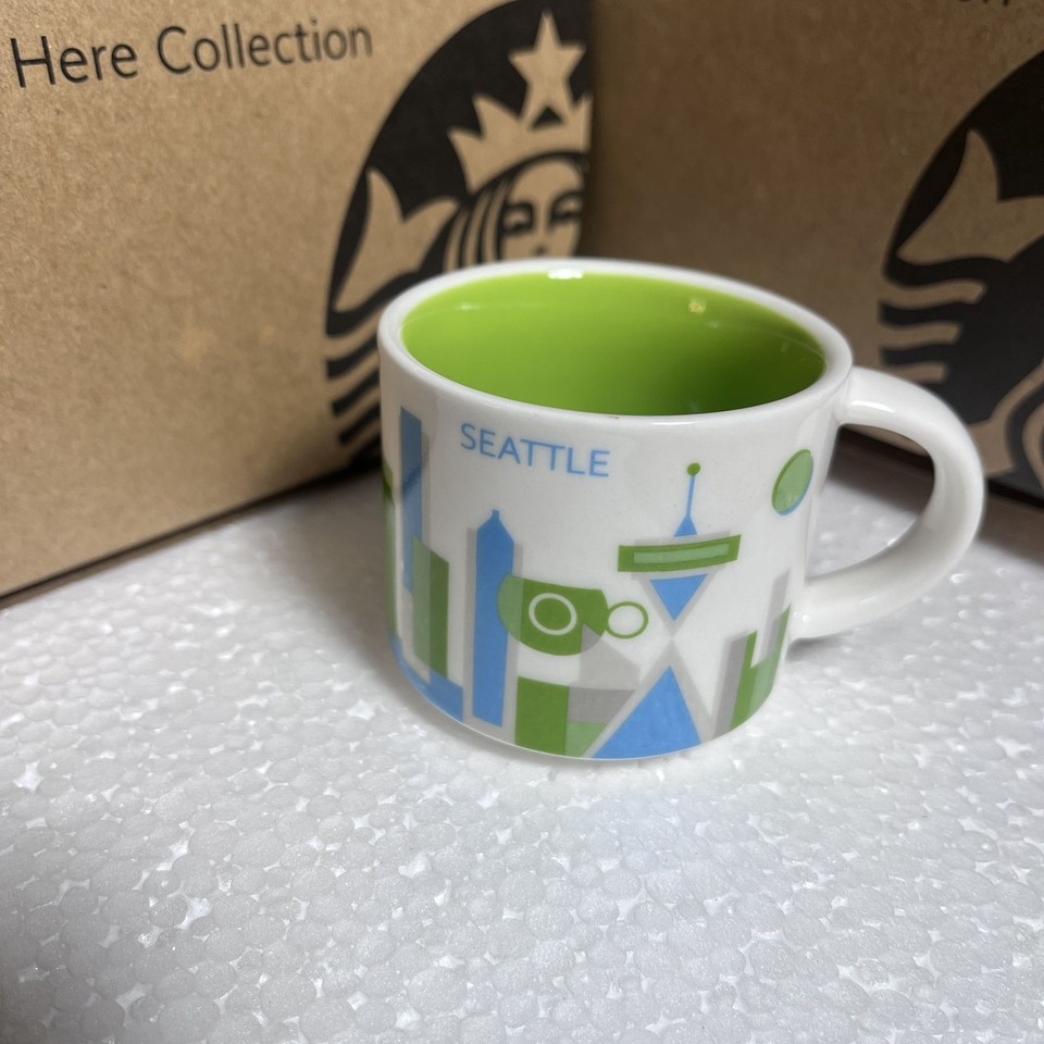 STARBUCKS YAH City Series Mini Ceramic Coffee Mug 2oz/59ml Tea Cups ...