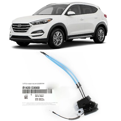 81420D3000 Power Door Lock Actuator w/ Latch for 16-20 Hyundai Tucson ...