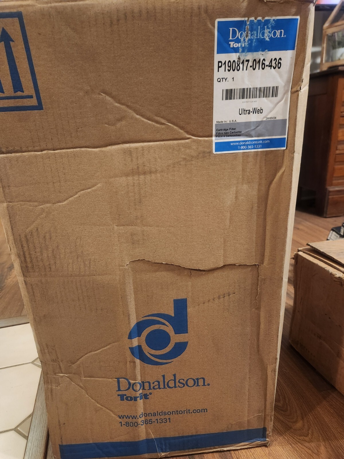 Torit Donaldson Filter P190817-016-436 | eBay