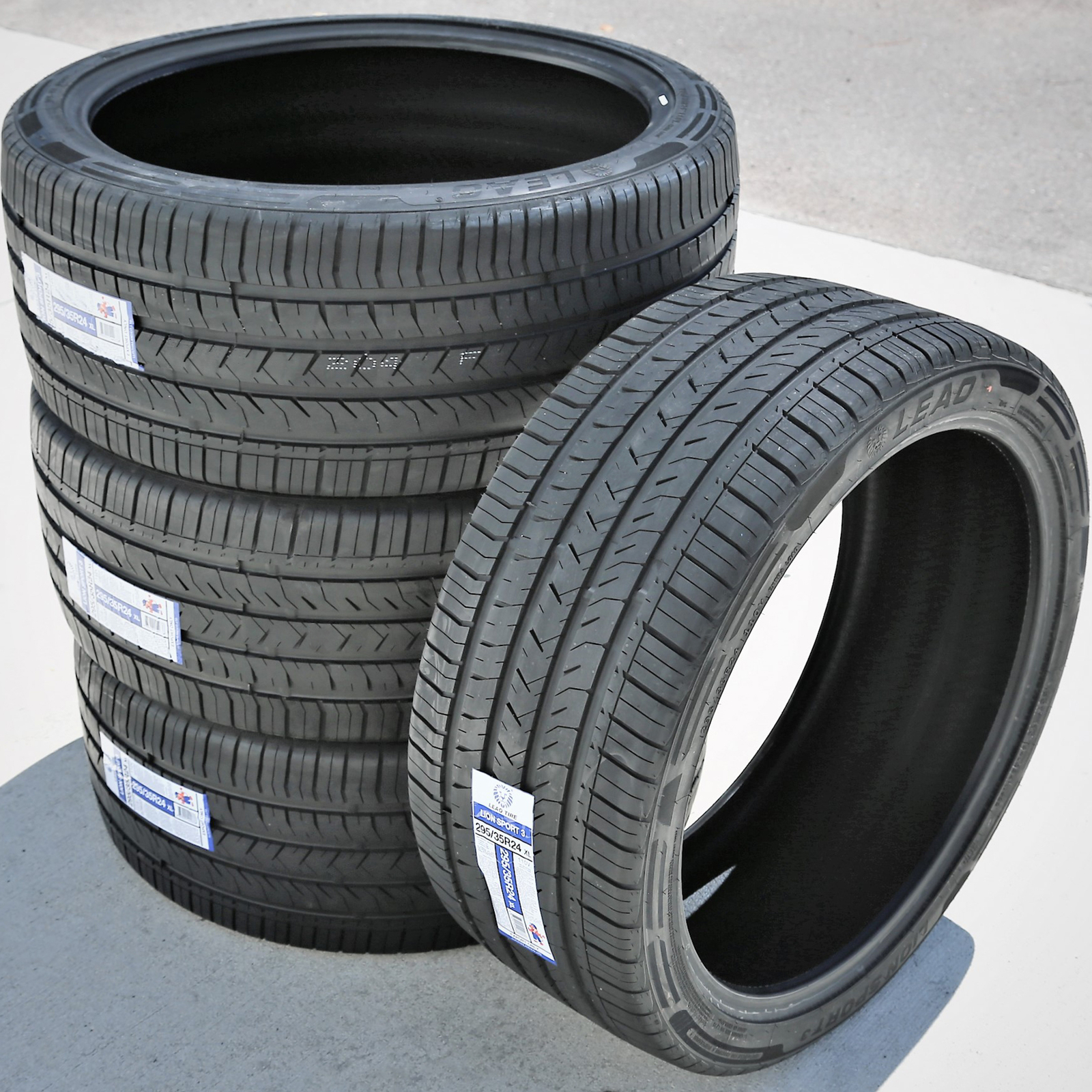 One Tire Leao Lion Sport 3 295/35R24 110V XL AS A/S Performance | eBay