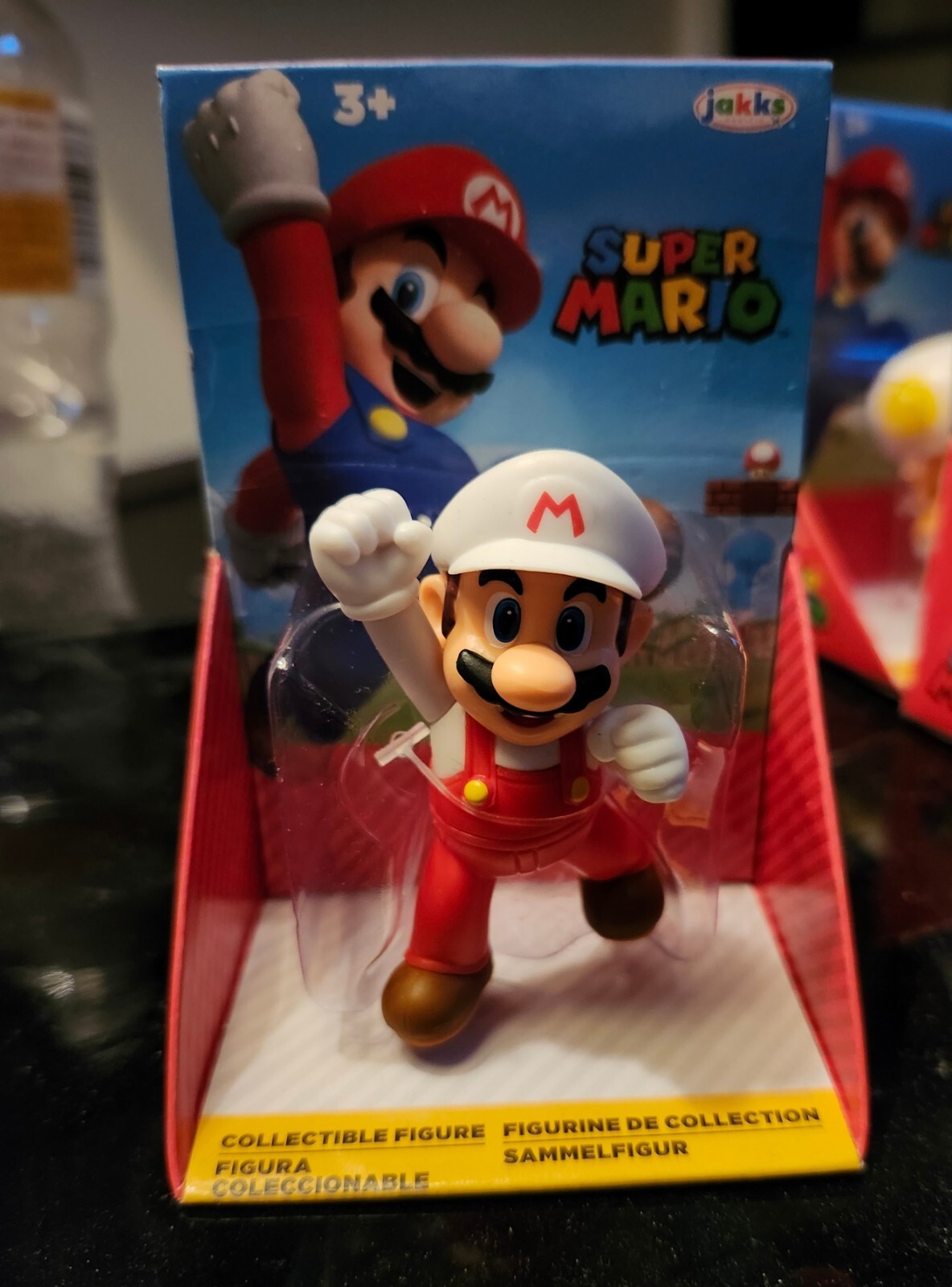 World of Nintendo 2 1/2-Inch Mini-Figures - Fire Fist Bump Mario | eBay