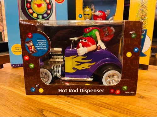 Super Rare M&M's Hot Rod Dispenser Purple Rebel Without a Clue 2010 ...