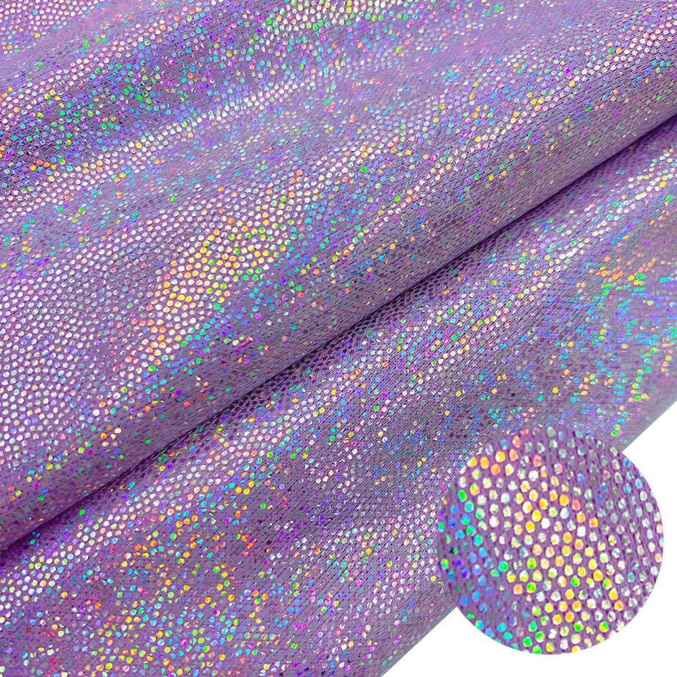 Glitter Laser Polyester Fabric Holographic Wedding Background Decor ...