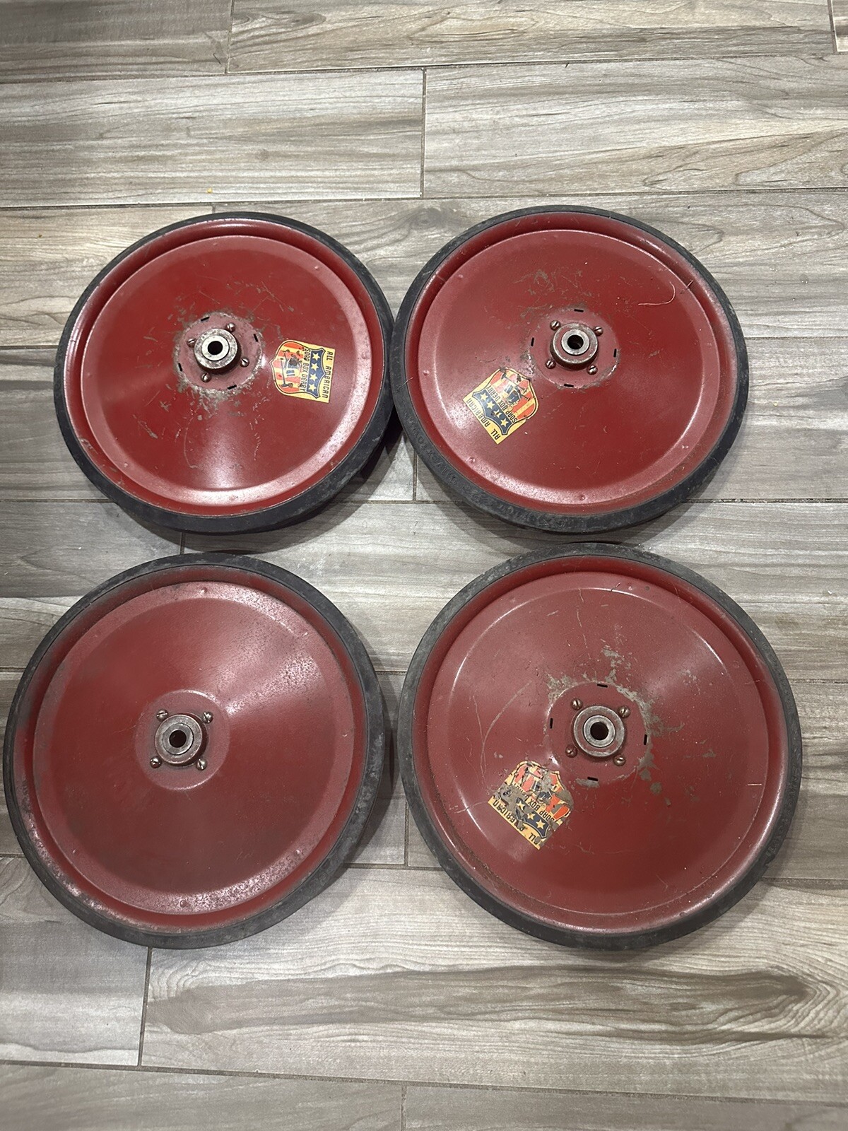 Vintage Set Of 4 Official Soap Box Derby Wheels | eBay