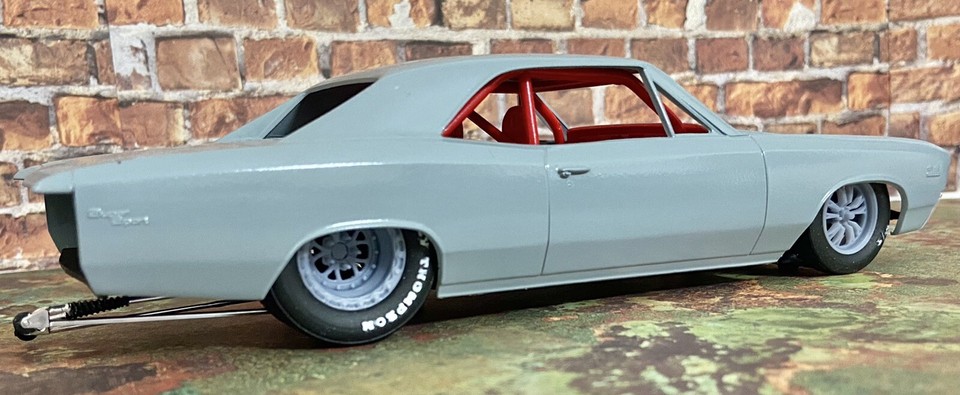 Resin 17/15 Scale inch Weld V-Series Drag Wheels With Cheater Slicks 1/ ...