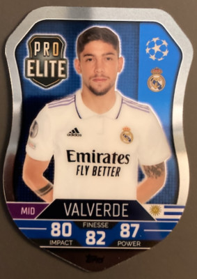 VALVERDE 2022-23 TOPPS MATCH ATTAX PRO ELITE | eBay