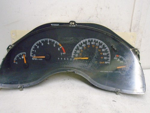 98 99 00 01 02 03 Pontiac Grand Prix Speedometer Gauge Cluster 191K OEM ...