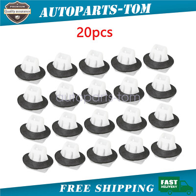 20pcs Wheel Arch Trim Clips Set Wing Moulding For Nissan Juke X-Trail ...