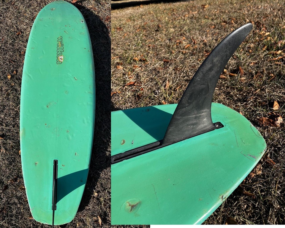 Vintage Surfboard Collection Lot D Fin Longboard Gun Pintail Shortboard ...